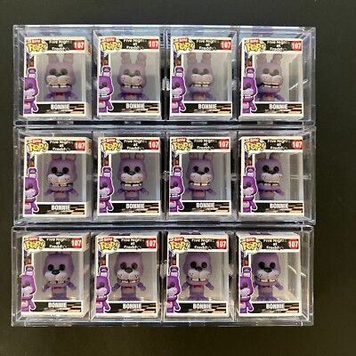 Funko Bitty Pop Bonnie #107 Five Nights at Freddy's FNaF x12 + Display ...