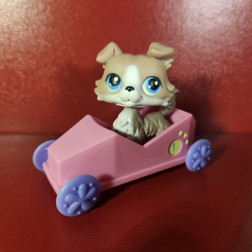 Littlest Pet Shop Collie #67 Authentic Hasbro ©2005 with Original Car ...
