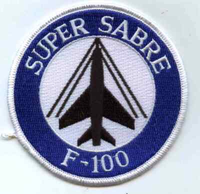 USAF North American F-100 Super Sabre Patch FAC HUN Vietnam War US ...