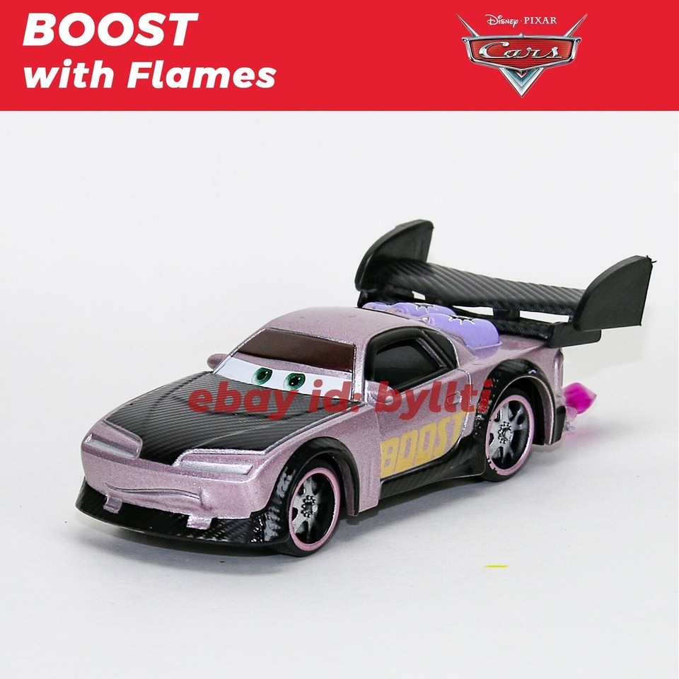 4-Pack Mattel Disney Pixar Cars Boost Wingo DJ Snot Rod 1:55 Diecast ...