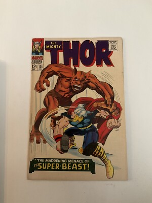 Thor 135 Fine/Very Fine Fn/Vf 7.0 Marvel | eBay