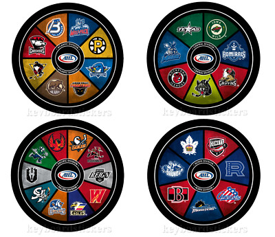 2022 - 2023 AHL Atlantic,North, Central, Pacific Division 4 Hockey Puck ...