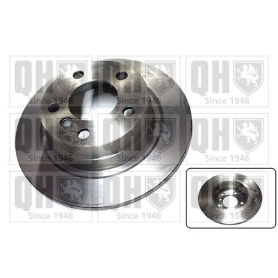 2x Brake Discs Solid For BMW 1 Series F20 120d xDrive QH Rear 290mm ...