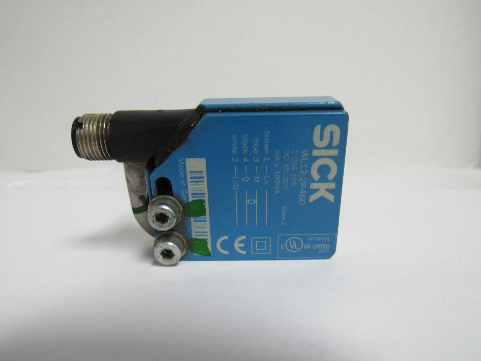 SICK WL12-2P460 PHOTOELECTRIC SENSOR W/ BRACKET | eBay