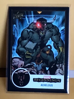 2022 UD Marvel Beginnings Base Black Border #149 Achelous Nice | eBay
