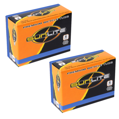 Sunlite Bicycle Inner Tube 2-PACK 700x28-35c Presta Valve 32mm Road ...