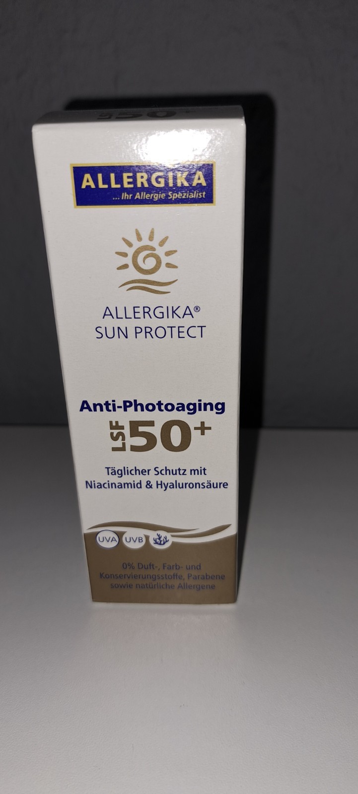 Allergika Sun Protect Anti-photoaging Cr.lsf 50+ 50ml - | eBay.de