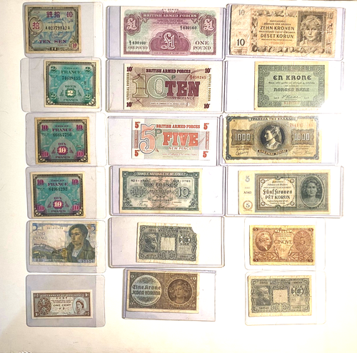 20 CRISP UNC MIXED LOT DIFFERENT WORLD PAPER MONEY BANKNOTES CURRENCY ...