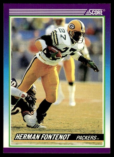 1990 Score Herman Fontenot Green Bay Packers #504 | eBay