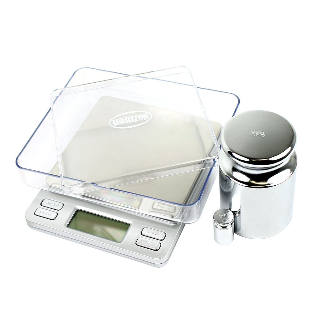 TPS-2000 Digital Pocket Scale 2000g x 0.1g Coin Hobby Kitchen w/ 1KG ...