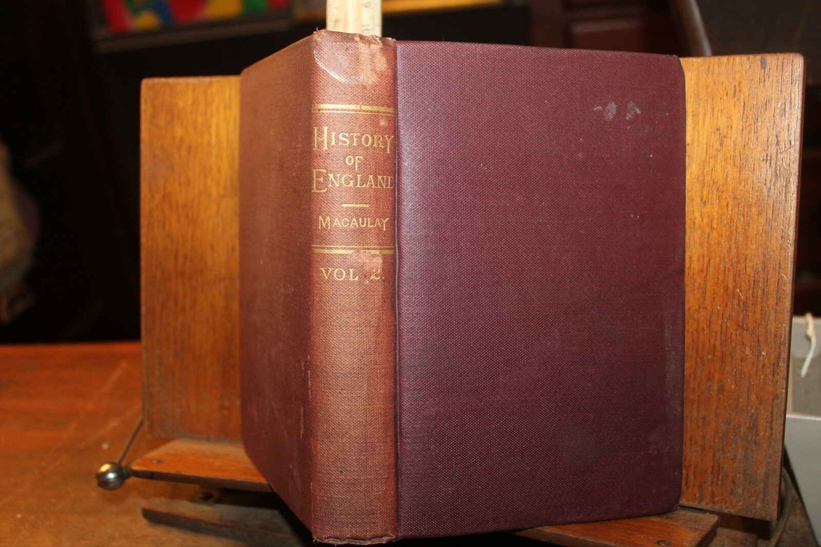 Antique The History of England Thomas Babington Macaulay Hardback ca ...