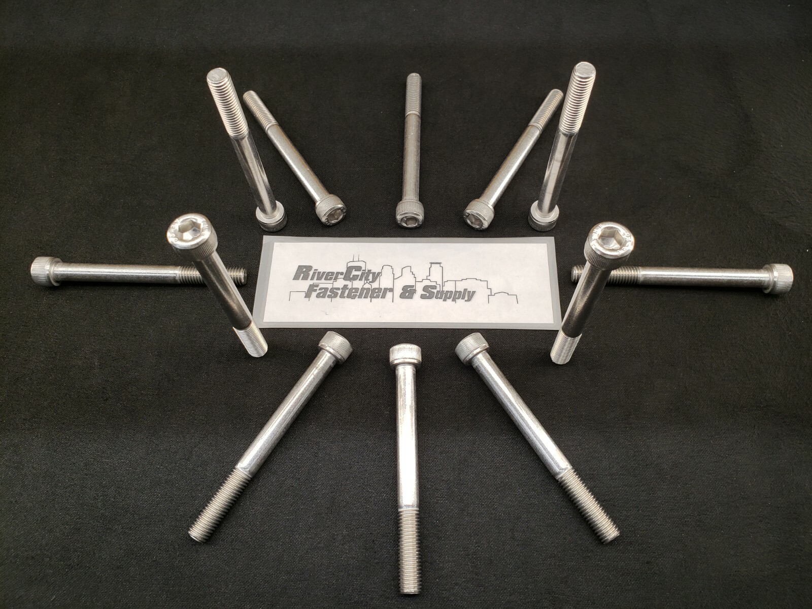 (2) M10-1.5x100 Stainless Socket Allen Head Cap Screws 10mm x 100mm ...