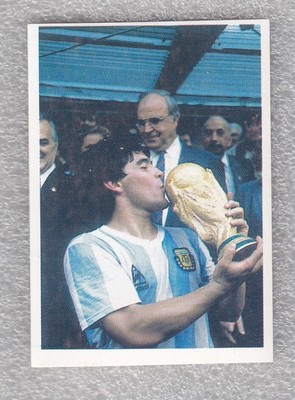 rare Football sticker MARADONA Argentina Yugoslavia Yu football 1998 | eBay