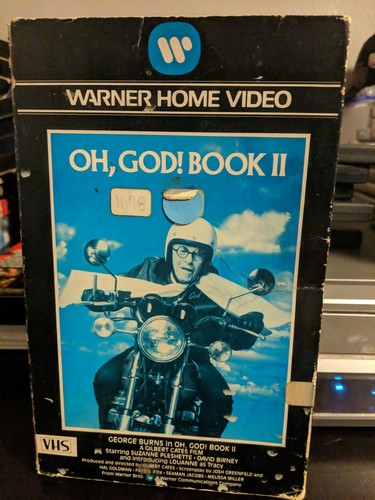 Oh God! Book II 2 VHS Rare Warner Big Box Gatefold 1980 Comedy George ...