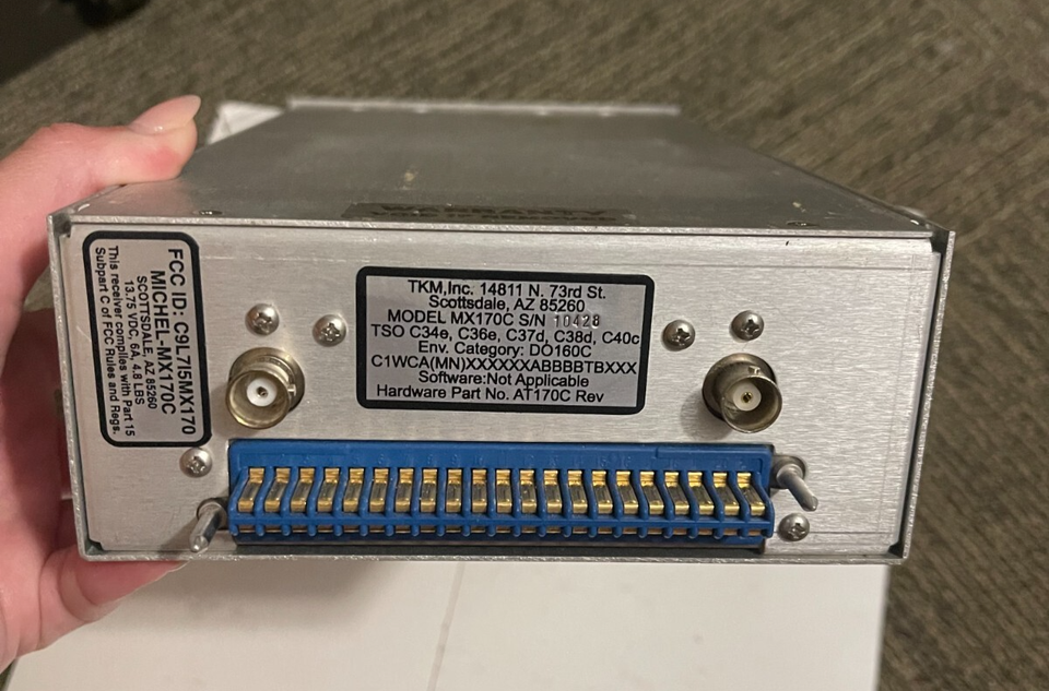 TKM MX 170C Nav/Com Radio | eBay