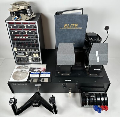 Elite Pro Panel Flight Simulator with Communications Cluster & Rudder ...