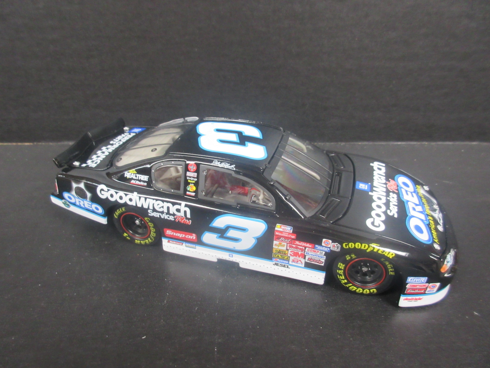 2001 Action Oreo/GM Goodwrench #3 Dale Earnhardt 1:24th Scale Nascar | eBay