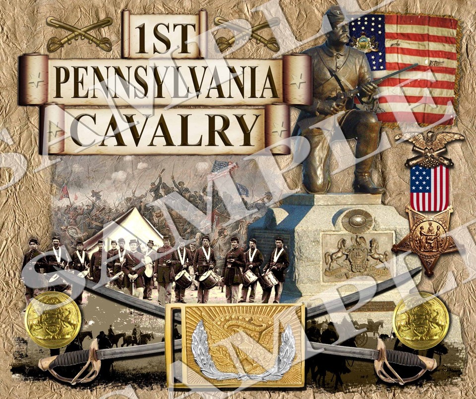 NEW 1st Pennsylvania Cavalry Gettysburg American Civil War Themed mouse ...