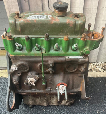 MORRIS MINOR 1000 1098cc 10V VAN ENGINE LC WITH BACK PLATE | eBay UK