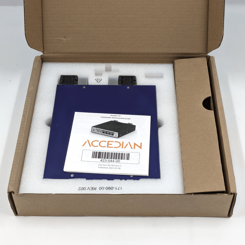 Accedian Skylight LX Connectivity Assurance Sensor (AMO-10000-LX-SH) | eBay
