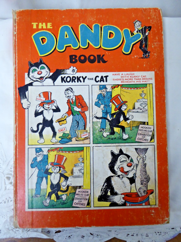 The Dandy Book 1954 Vintage Children’s Annual Desperate Dan Comic Korky ...
