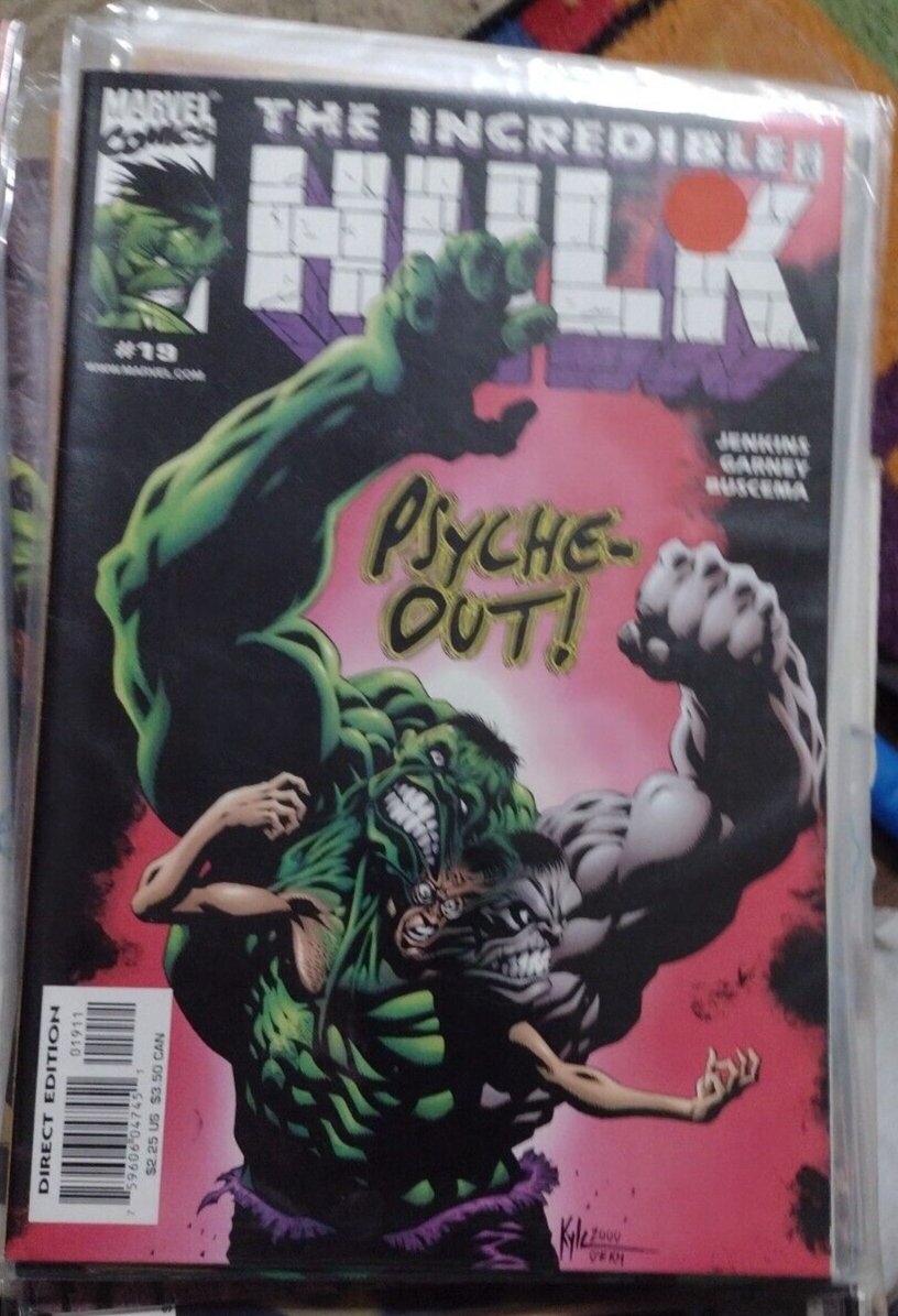incredible Hulk # 19 2000 vol 2 Marvel disney psyche-out dogs of war ...
