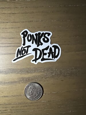 "Punks Not Dead sticker | eBay