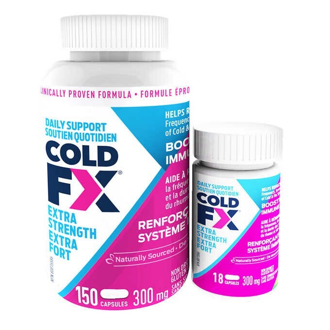 Cold-FX Extra Strength Cold and Flu 300 mg 168 Capsules Non Drowsy | eBay