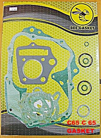 Fit HONDA C65 C 65 ENGINE GASKET COMPLETE SET [mi3259] | eBay