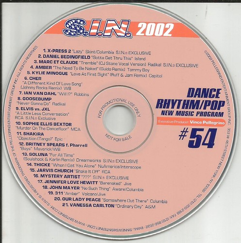 PROMO REMIX CD KYLIE MINOGUE Soluna CHER Amber 311 OUR LADY PEACE ...