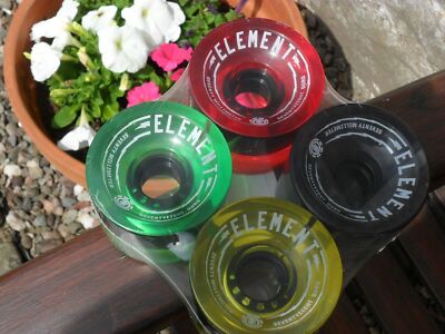 Element Skateboards Rasta Skateboard Wheels - 70mm 78a (Set of 4) | eBay