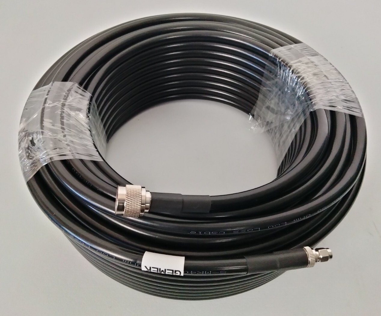 125 Feet S-LMR400 SMA Male to N Male Double Shielded Low Loss Coaxial ...