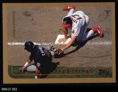 1999 Topps #353 Travis Fryman Indians 8 - NM/MT | eBay