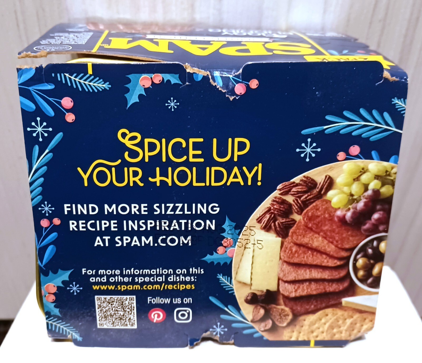 NEW 2pk FIGGY PUDDING SPAM Cans! GLOBAL SHIP Christmas LIMITED EDITION ...