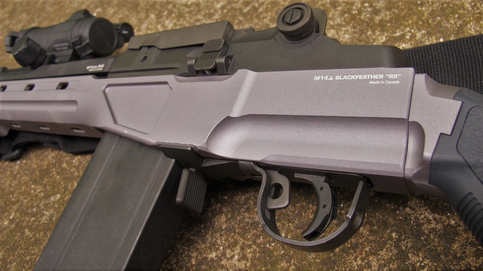 USGI EBR Trigger Shoe - Blackfeather RS Sage EBR Garand - Made in ...