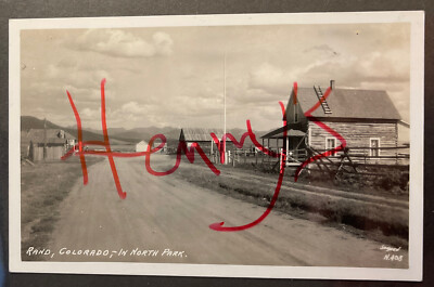 Rand Colorado - In North Park RPPC DOPS Sanborn N.408 | eBay