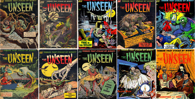 1952 - 1954 The Unseen Comic Book Package - 11 eBooks on CD | eBay