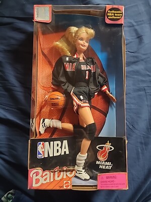 1998 Mattel Barbie NBA MIAMI HeAT Doll - NEW | eBay