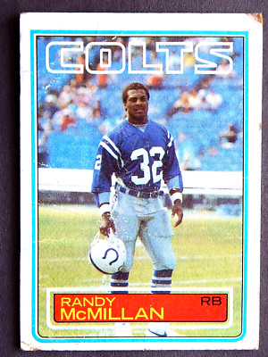 Randy McMillan #214 Topps 1983 Football Card (Baltimore Colts)* | eBay