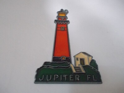 Stained Glass JUPITER FLORIDA Lighthouse Ornament Suncatcher | eBay