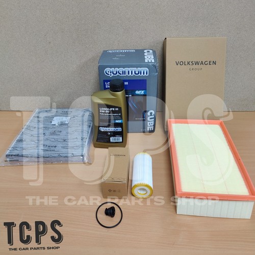 FOR VW GOLF R MK7 2013+ GENUINE OEM SERVICE KIT WITH 6L QUANTUM CUBE ...