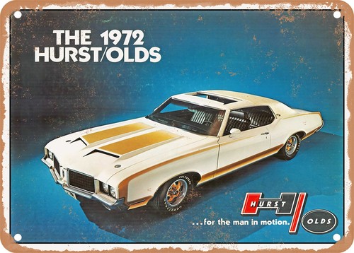 METAL SIGN - 1972 Oldsmobile Hurst-Olds Vintage Ad | eBay