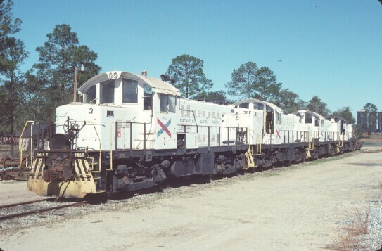 CIRR 3 RS-1m CEDAR SPRINGS GA (CHATAHOOCHEE INDUSTRIAL RR) 02-16-91 G ...