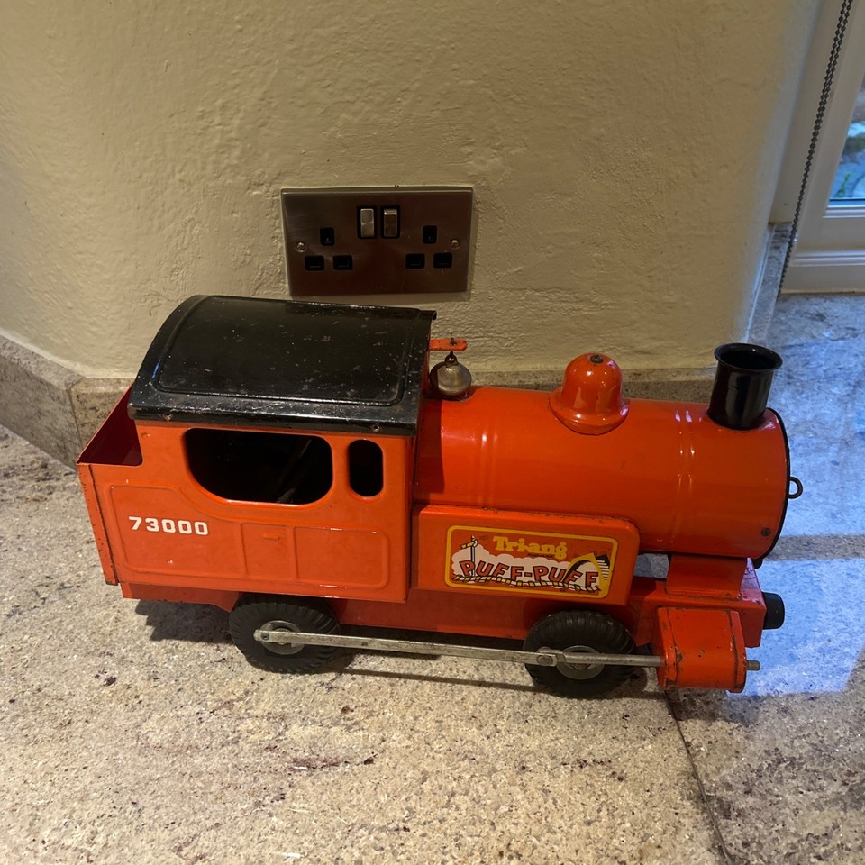 Tri-ang Vintage Puff-Puff Toy Train 1950s/1960s Steel Locomotive | eBay UK