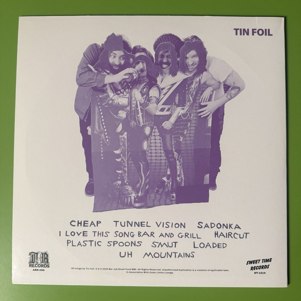 Tin Foil - Chicken Sandwich LP detroit rock n roll punk indie vinyl 12 ...