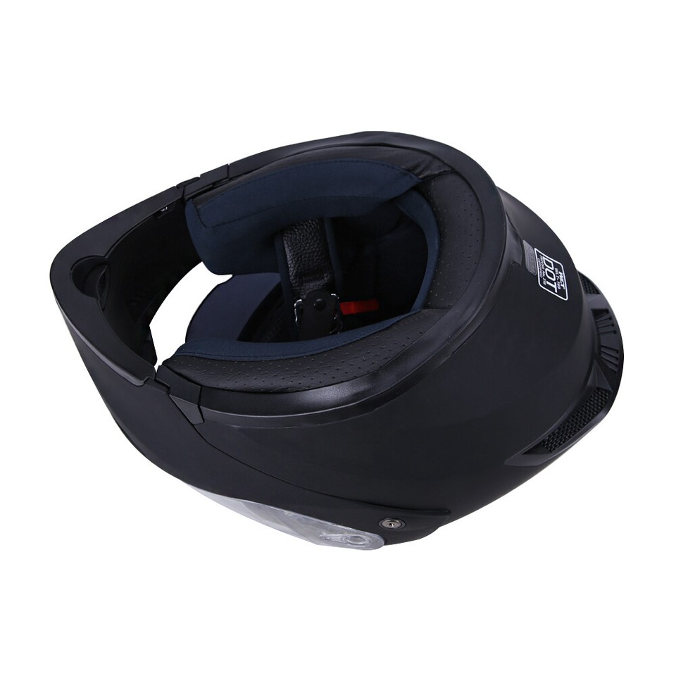 DOT APPROVED MOTORCYCLE STREET BIKE FULL FACE HELMET ATV UTV FLIP UP ...