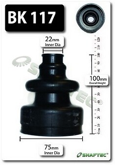 Shaftec Front Inner CV Boot for Citroen C15 1.9 January 2001 to ...