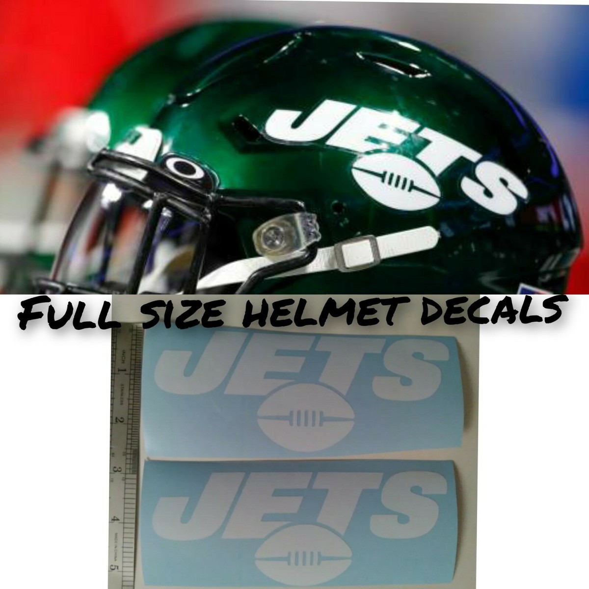 Nfl Football Helmet Decals NEW SIR SAINTS Throwback Full Size