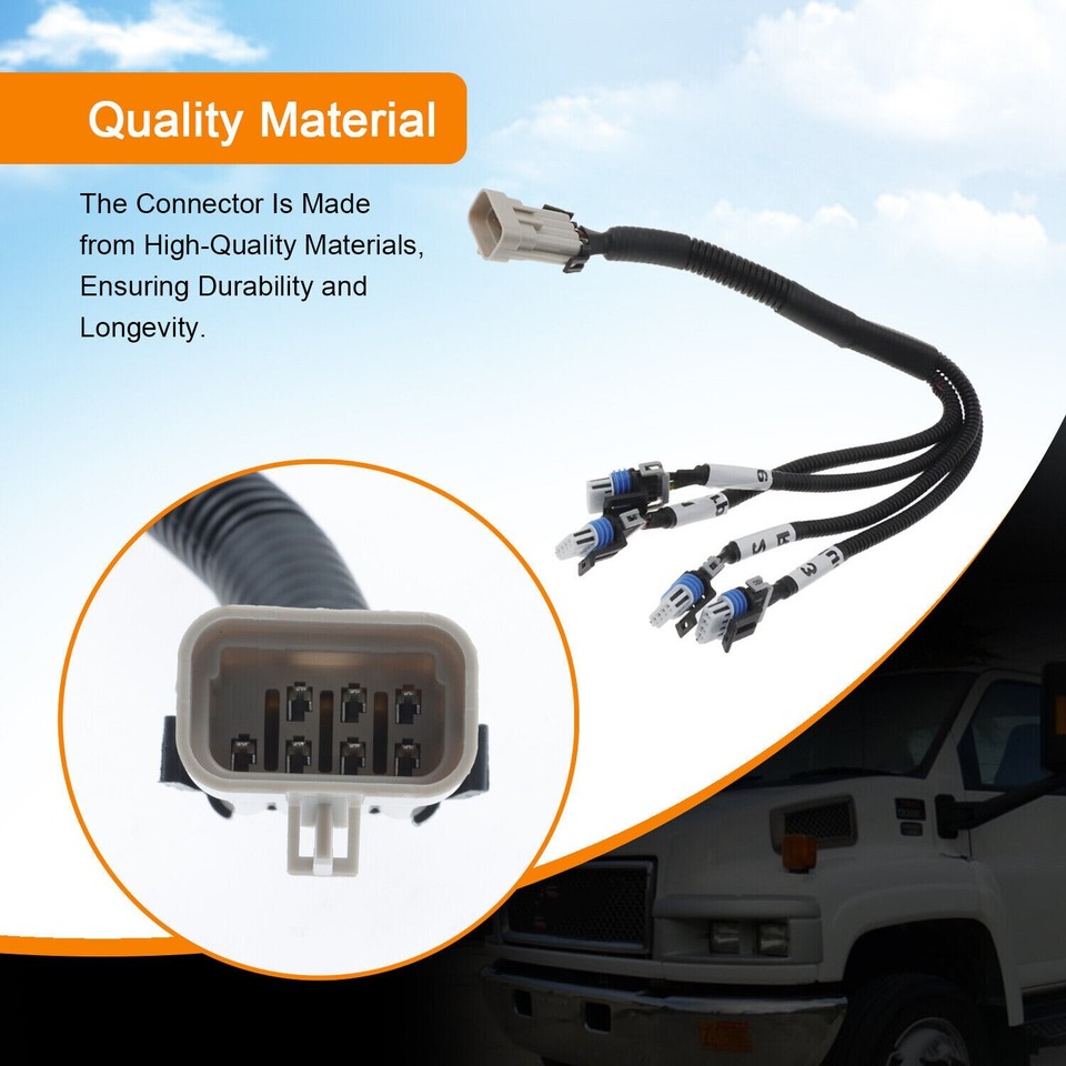 2x Ignition Coil Harness Wiring for GM LQ9 LQ4 LS2 LS7 LSX Chevy ...