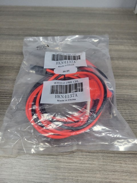 Motorola HKN4137A mobile radio power cable & Motorola HMN3413AR GM300 ...